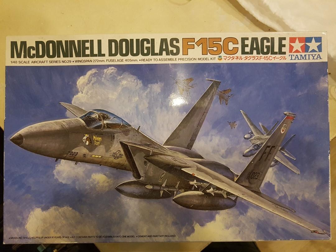New Tamiya F15C 1/48 Model kit, Hobbies & Toys, Toys & Games on Carousell
