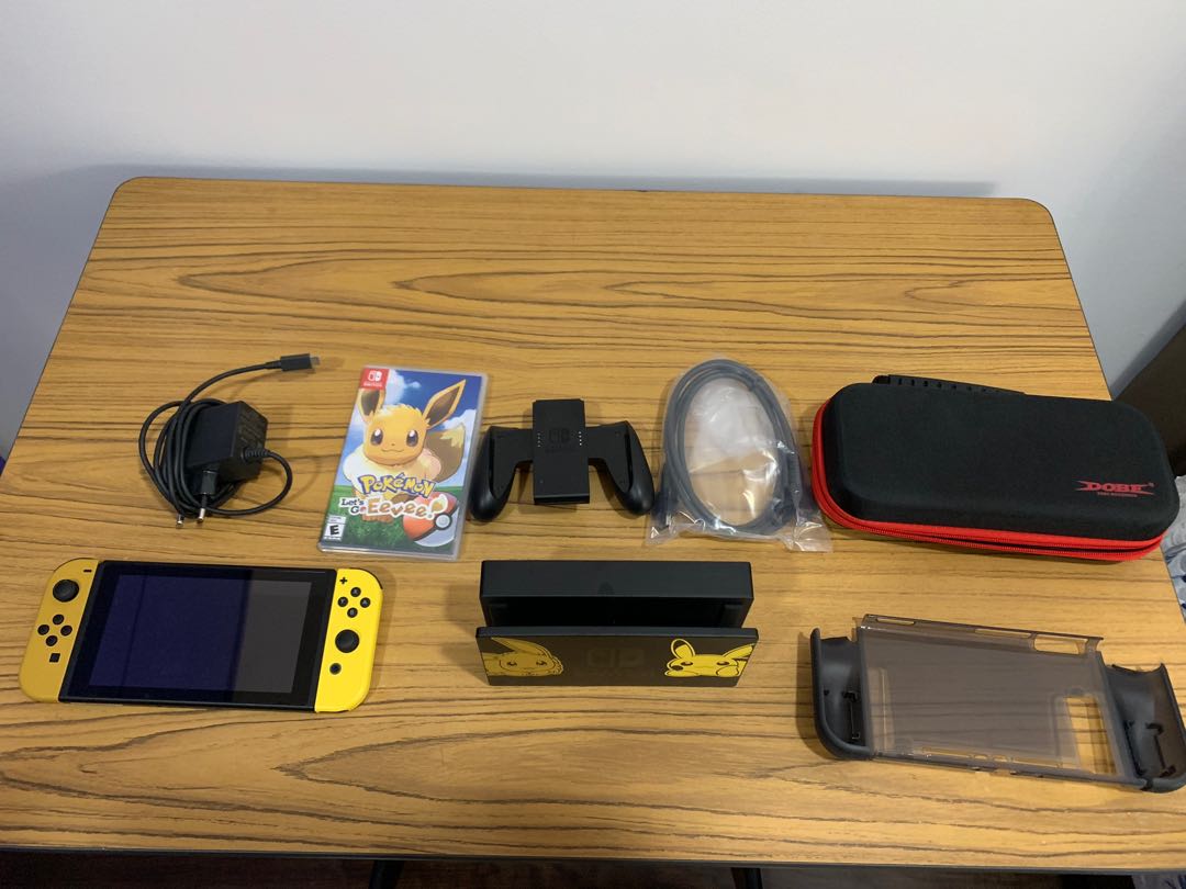 Nintendo Switch Pokémon Let’s go bundle, Video Gaming, Video Games, Nintendo on Carousell