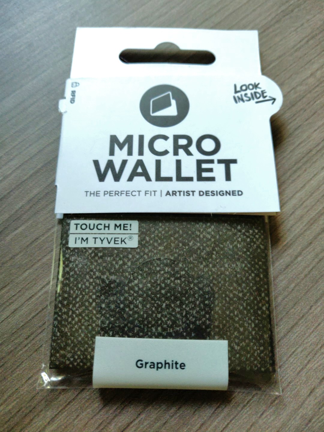 Paperwallet's Micro Wallet - Graphite, Men's Fashion, Watches ...