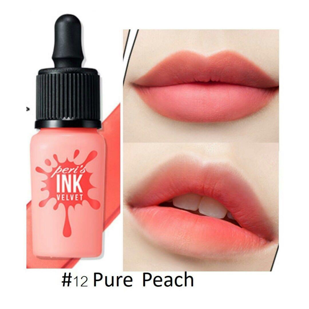 Peripera Ink Velvet #12 (Pure Peach), Beauty & Personal Care, Face ...