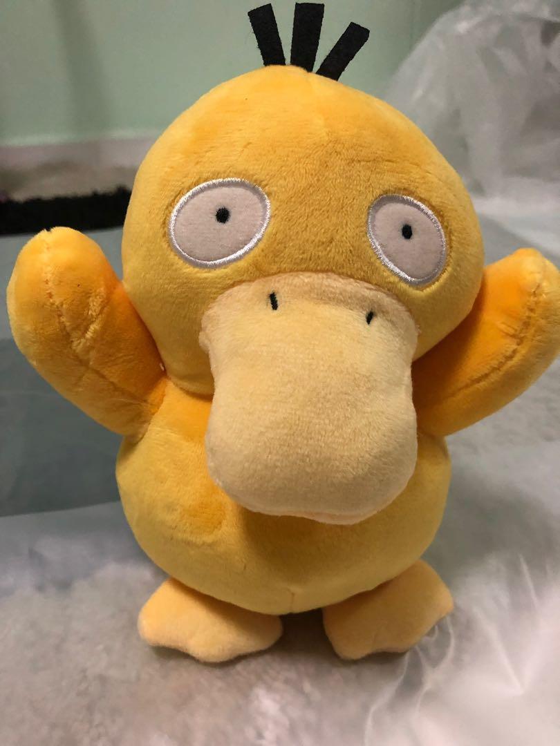 Pokemon Plushy- Psyduck, Hobbies & Toys, Toys & Games on Carousell