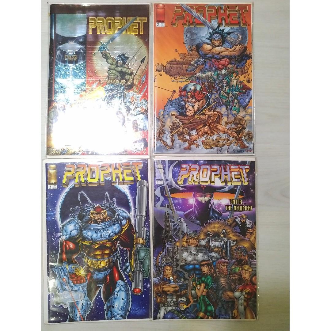 Prophet, Image Comics, Issues 1 to 4, Sealed, Boarded, Hobbies & Toys ...