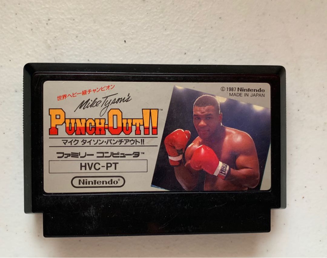 Punch-out Famicom/nes Japan game, Video Gaming, Video Games, Nintendo ...