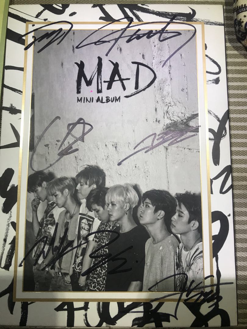 SIGNED GOT7 MAD mini album, Hobbies & Toys, Memorabilia & Collectibles ...