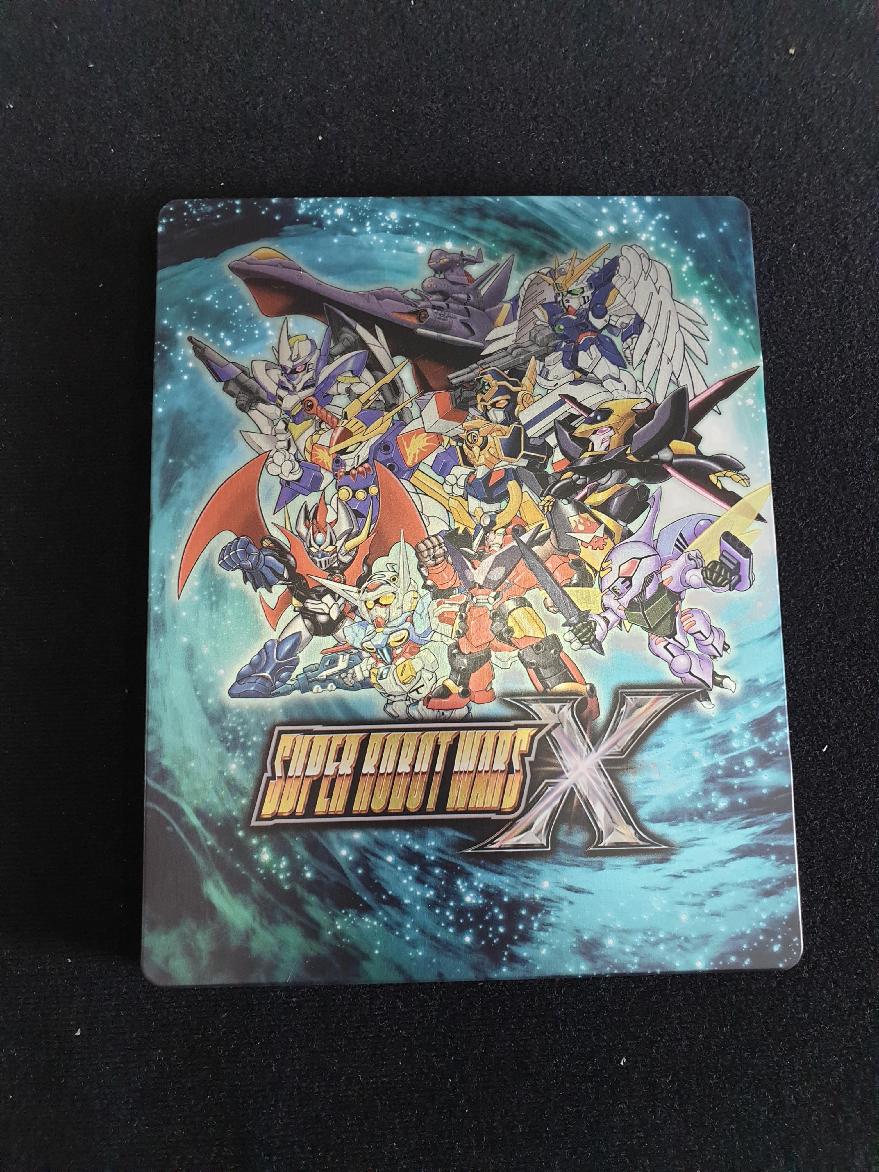 Super Robot War X Steelbook Cover, Video Gaming, Video Games ...