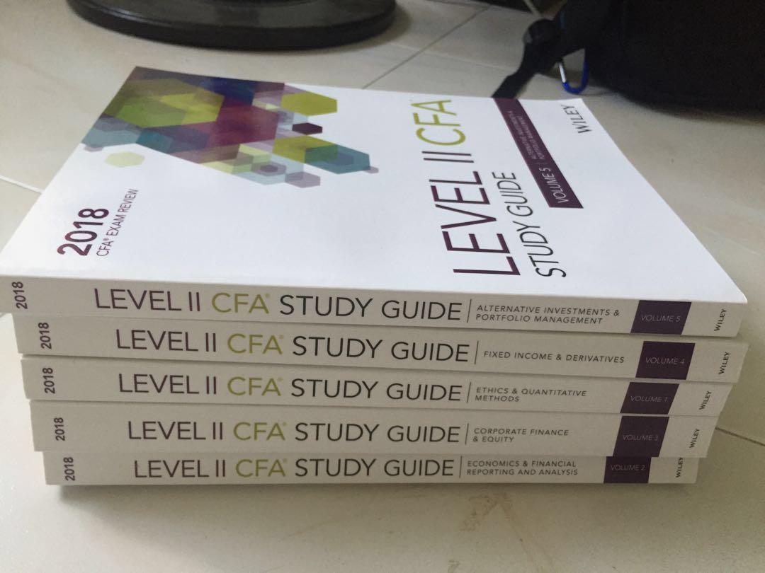 Wiley CFA level II Study Guides, Hobbies & Toys, Books & Magazines, Assessment Books on Carousell