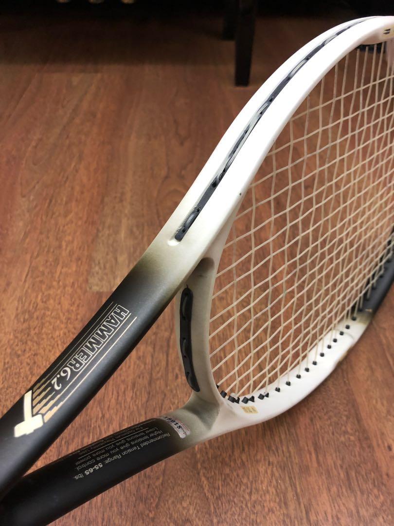 Wilson Hammer 6.2 tennis racket, Sports Equipment, Sports & Games ...