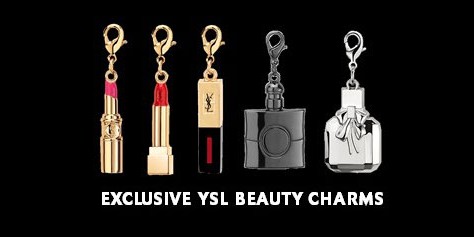 YSL Lipstick Charm (Rouge Volupte Shine), Luxury, Accessories on Carousell
