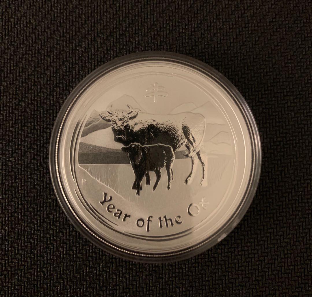 2009 Ox Lunar Silver, Hobbies & Toys, Memorabilia & Collectibles ...