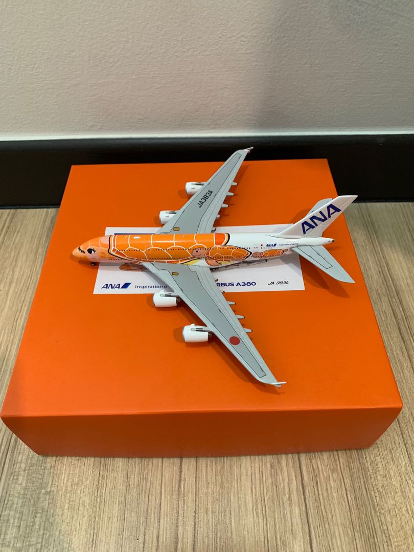 ANA all nippon Airways a380 JA 383A JC Wings 1/400 “Ka La” (orange ...