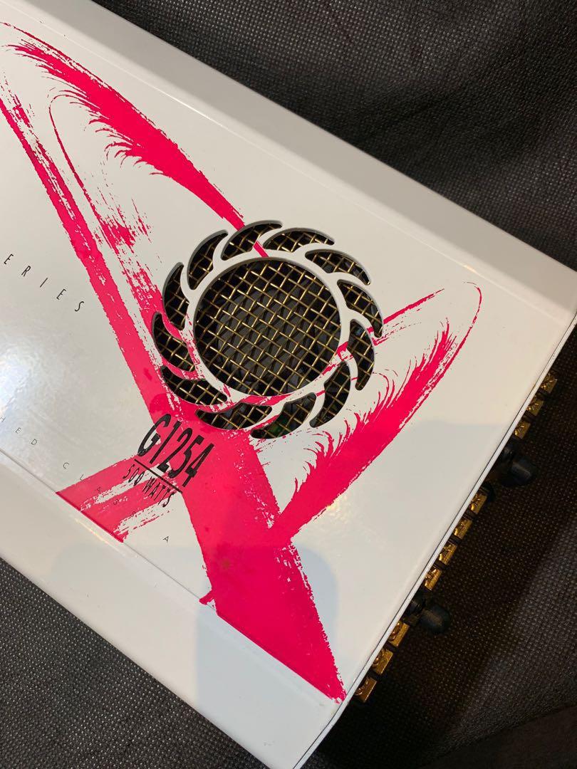 BLADE TECHNOLOGIES G1254 125w x 4 Channels Car Amplifier, Audio, Other ...