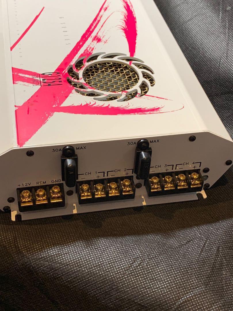 BLADE TECHNOLOGIES G1254 125w x 4 Channels Car Amplifier, Audio, Other ...