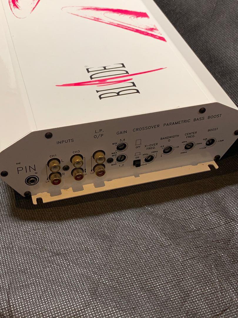 BLADE TECHNOLOGIES G1254 125w x 4 Channels Car Amplifier, Audio, Other ...