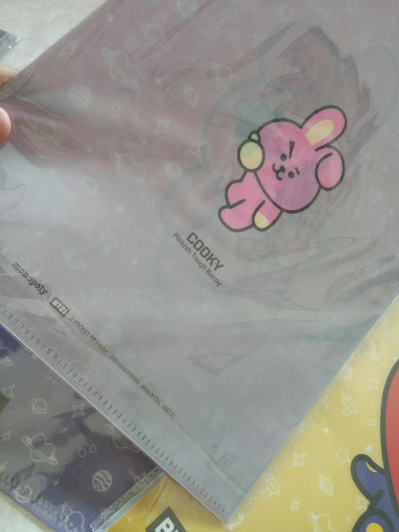 bts bt21 x monopoly 3 divider file, Hobbies & Toys, Memorabilia ...