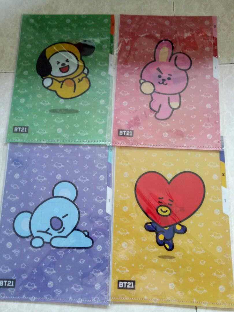 bts bt21 x monopoly 3 divider file, Hobbies & Toys, Memorabilia ...
