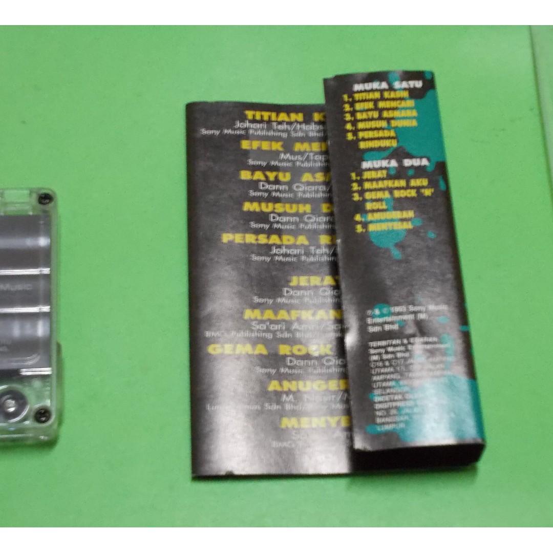CASSETTE / KASET QIARA : BAYU ASMARA ALBUM (1993) ROCK KAPAK, Hobbies ...