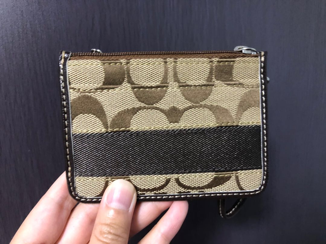 Coach Coin Pouch & Card Holder, Women's Fashion, Bags & Wallets, Purses ...