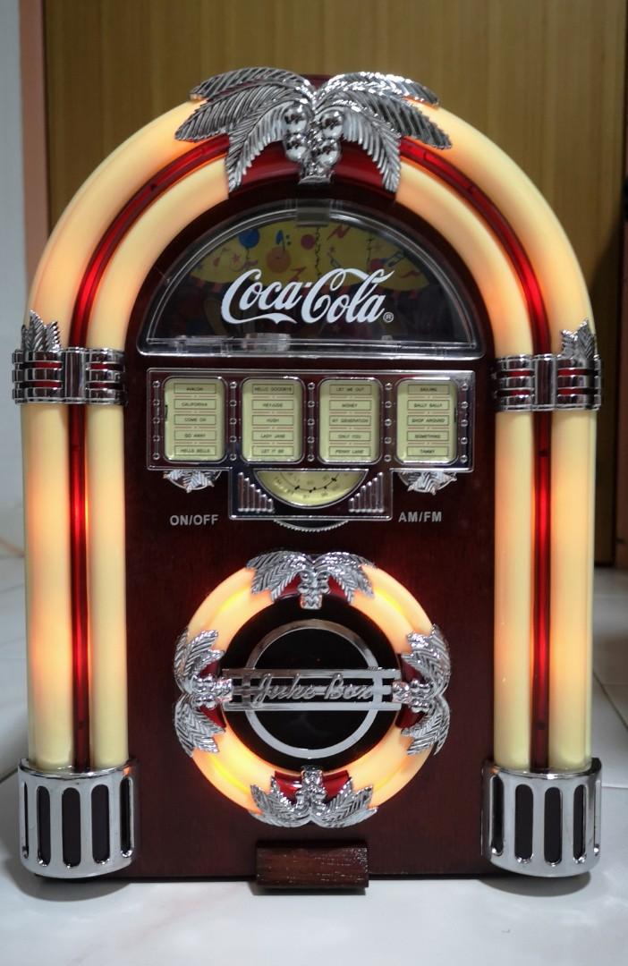 Coca-Cola Vintage Juke Box (with light), Hobbies & Toys, Memorabilia ...