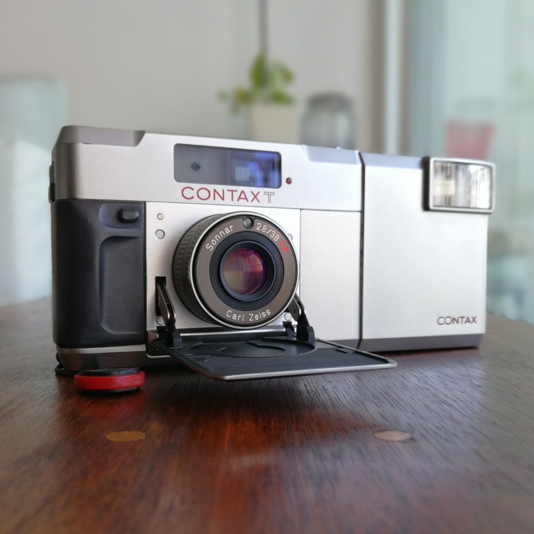 Contax T compact 35mm film RangeFinder camera, Photography, Cameras on ...