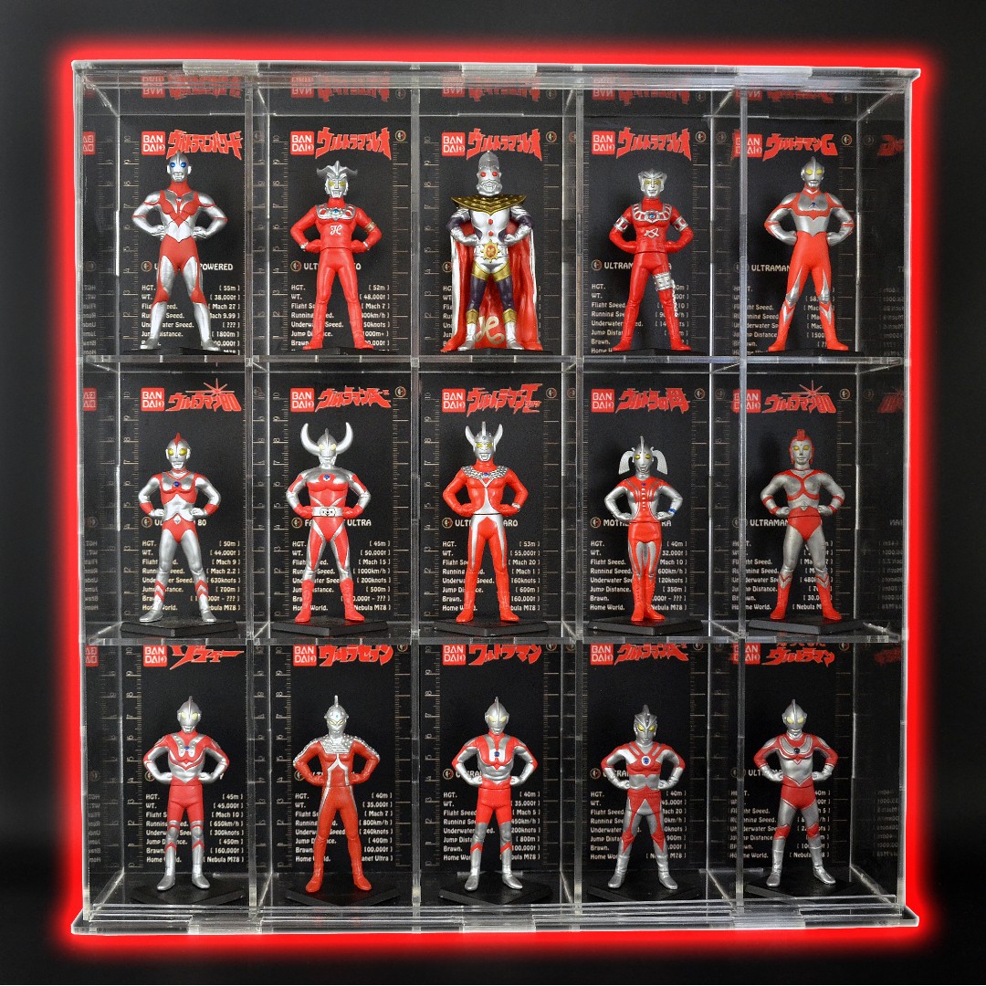 【Customized】Acrylic Display Cabinet --- for Ultraman Gashapon HG ...