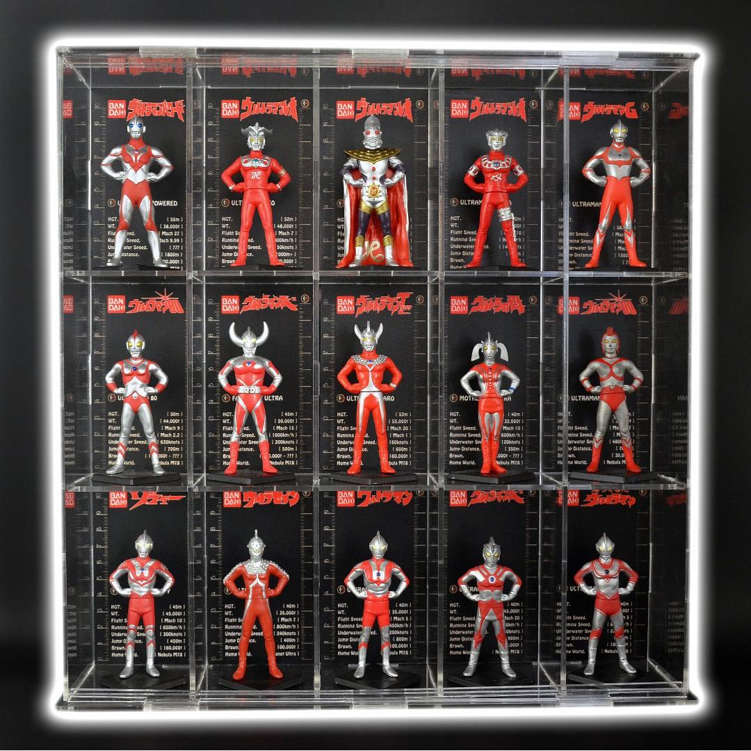 【Customized】Acrylic Display Cabinet --- for Ultraman Gashapon HG ...