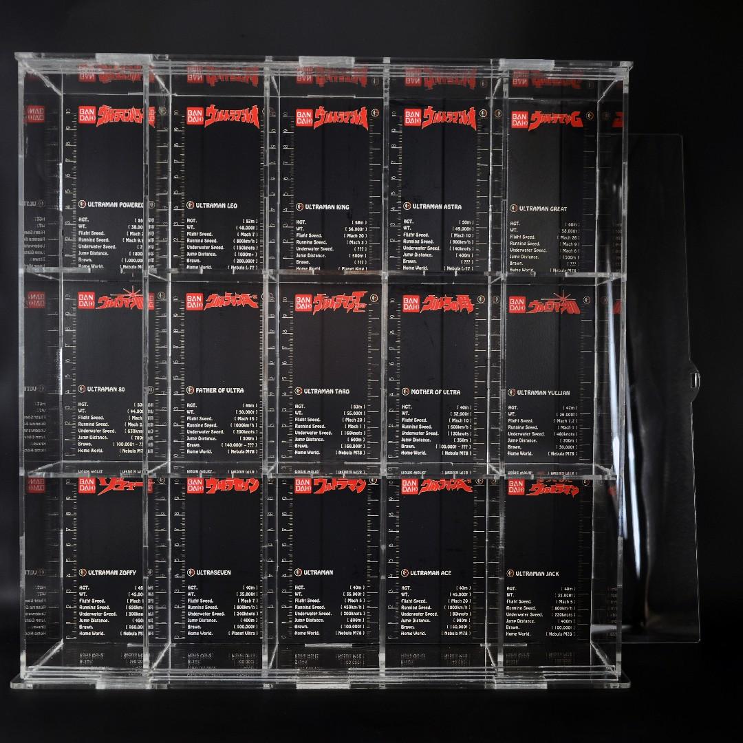 【Customized】Acrylic Display Cabinet --- for Ultraman Gashapon HG ...