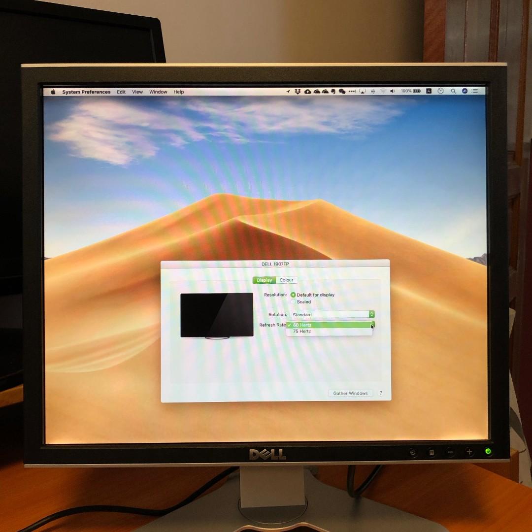 Dell UltraSharp 1907FP 19" 1280x1024 Rotate/Tilt Monitor, Computers ...