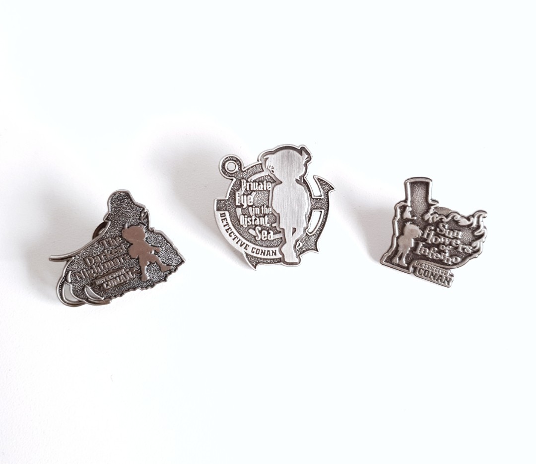 Detective Conan Movie Pin Badges, Hobbies & Toys, Memorabilia ...