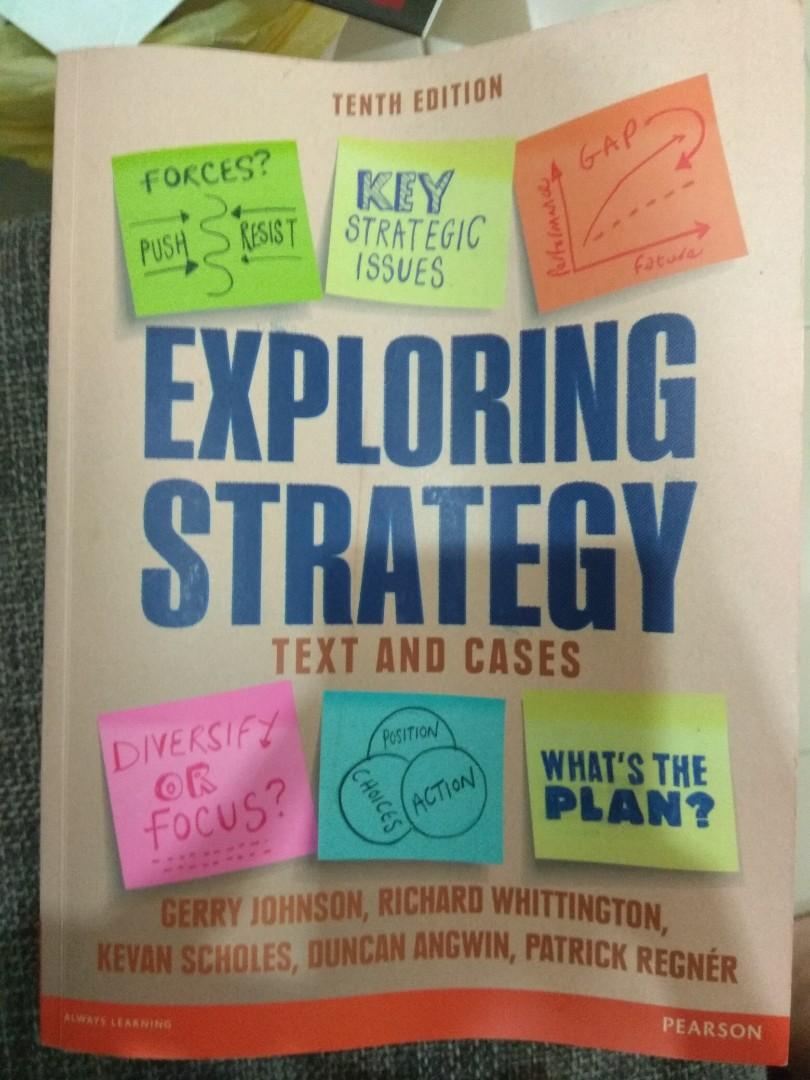 Exploring strategy, Hobbies & Toys, Books & Magazines, Textbooks on ...
