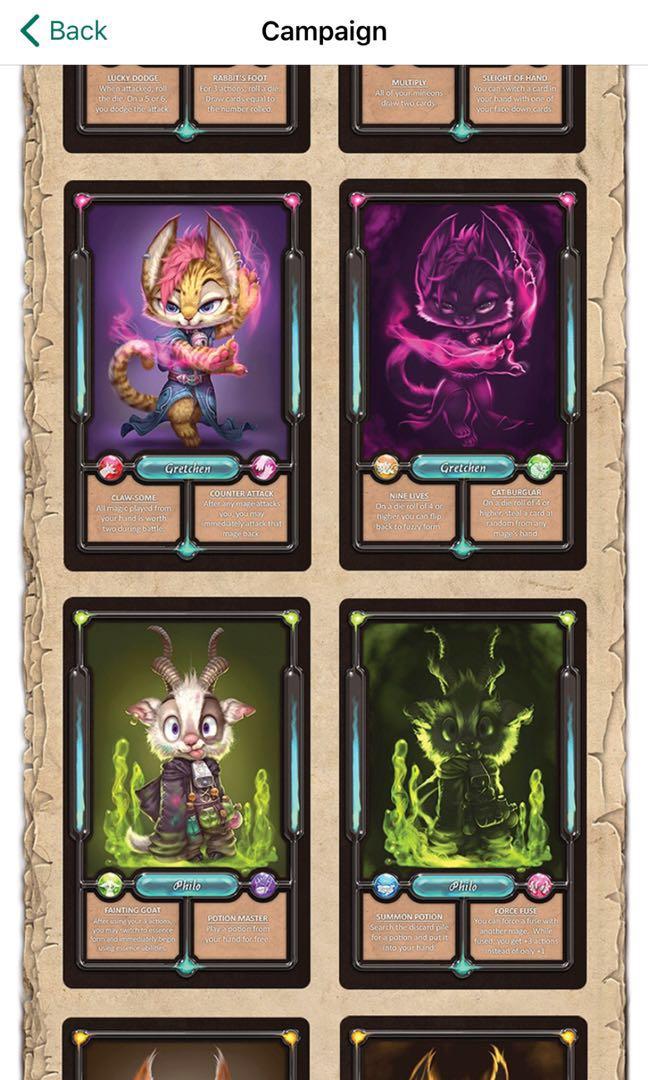 Fuzzy mage fight Kickstarter exclusive card game, Hobbies & Toys, Toys ...