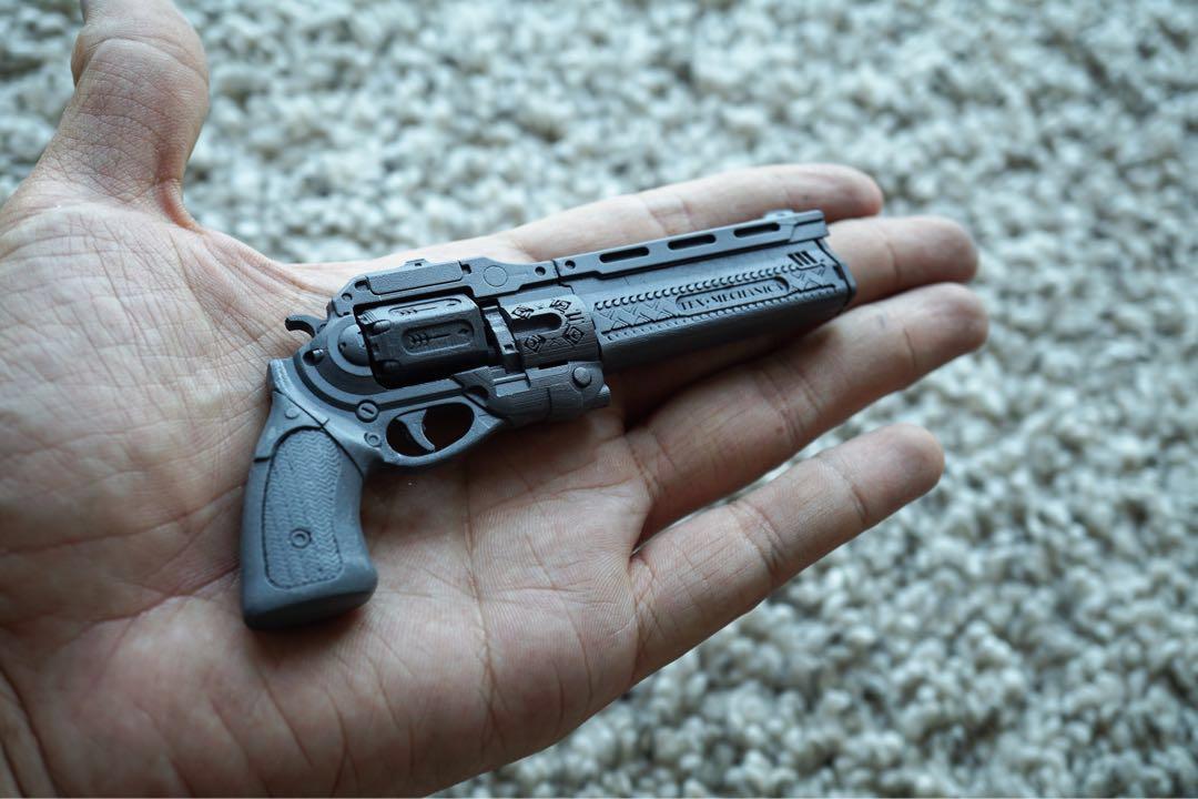 Gun prop Destiny Hand Cannon 3d printed collection, Hobbies & Toys ...