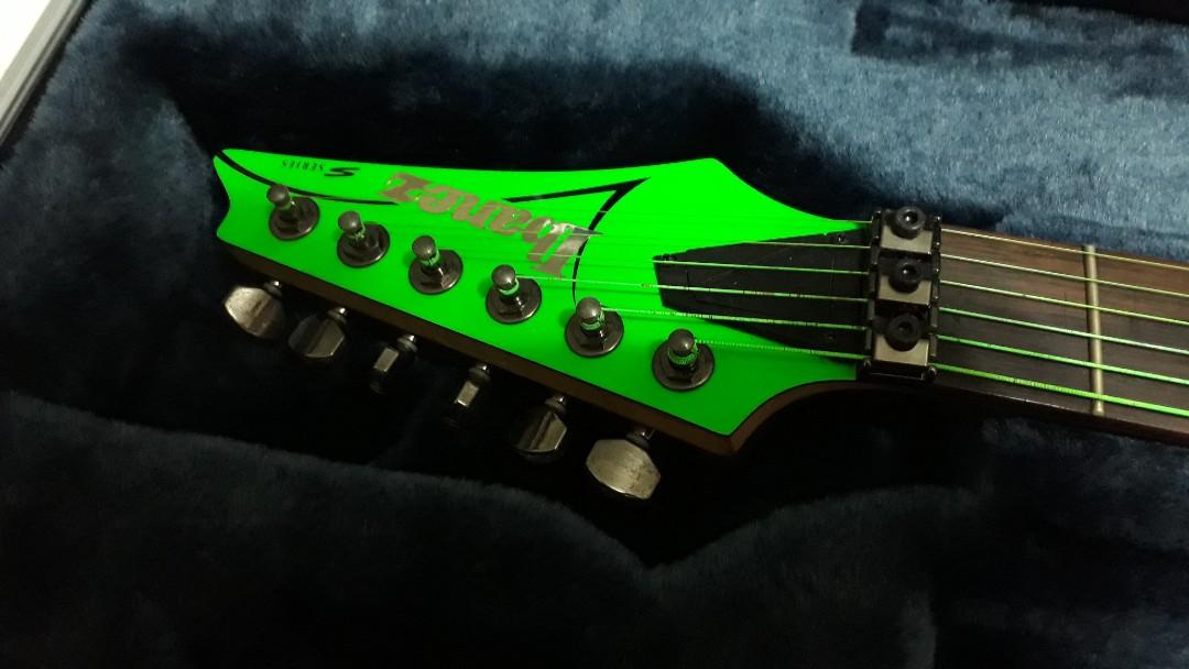 Ibanez S1XXV 25th Anniversary Electric Guitar, Fluorescent Green ...