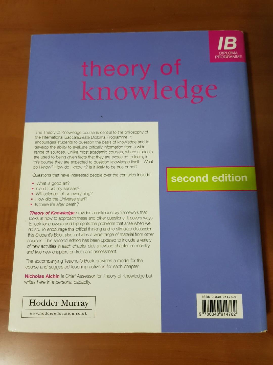 IBDP Theory of Knowledge Textbook, Hobbies & Toys, Books & Magazines ...