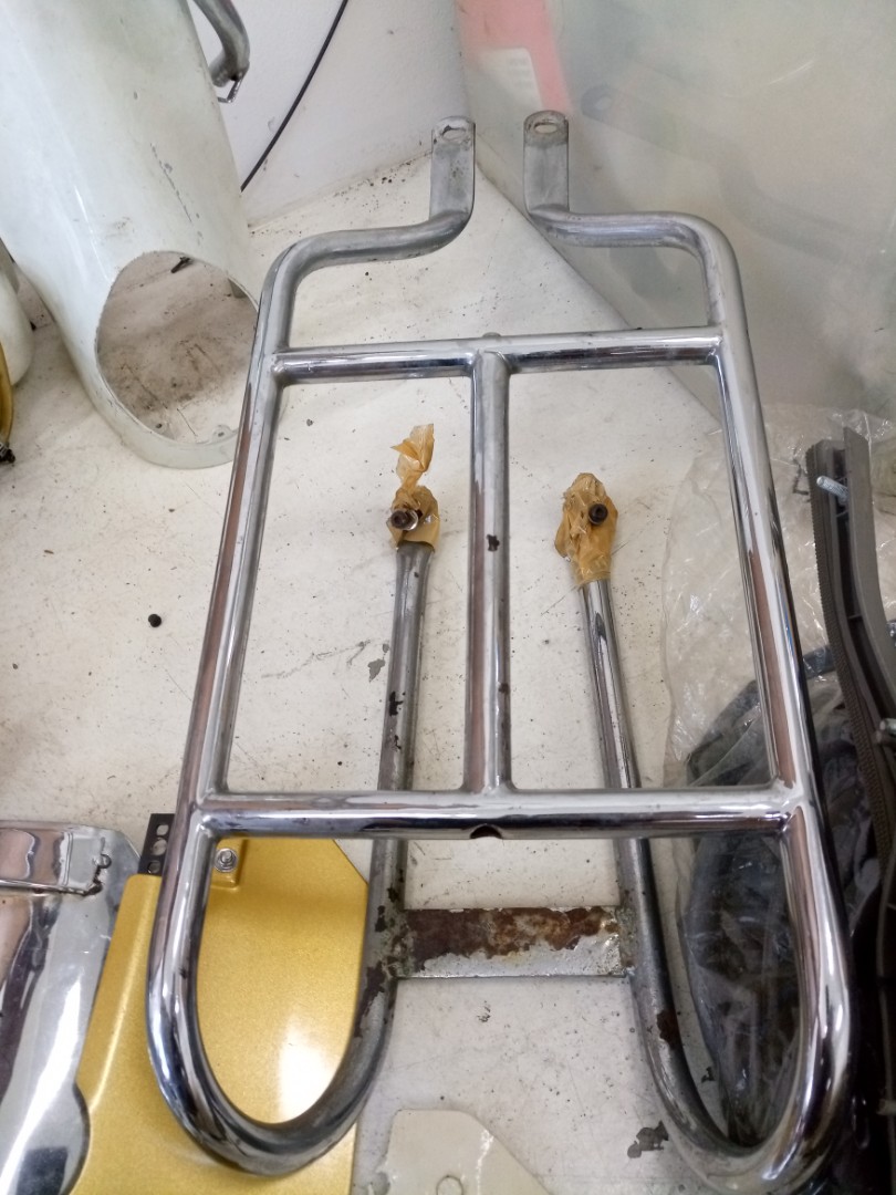 Lambretta flat carrier rack, Motorcycles, Motorcycle Accessories on ...