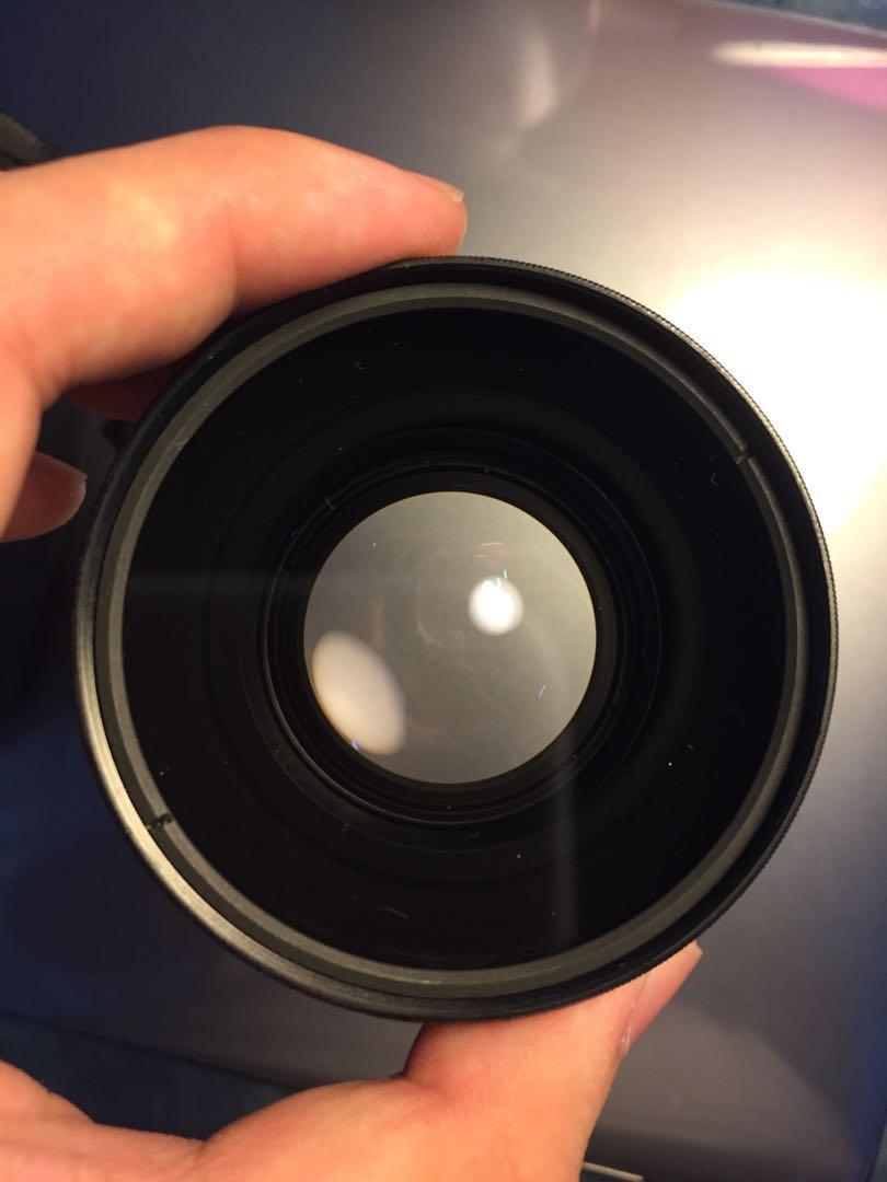 Lense/ lensa kamera macro 52mm professional HD DSLR MC AF 2X telephoto ...