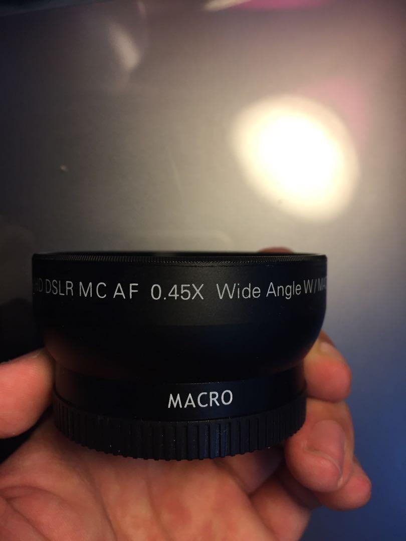 Lense/ lensa kamera macro 52mm professional HD DSLR MC AF 2X telephoto ...