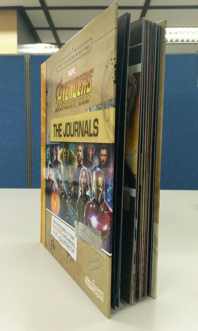 Marvel Avengers: The Journals, Hobbies & Toys, Books & Magazines ...