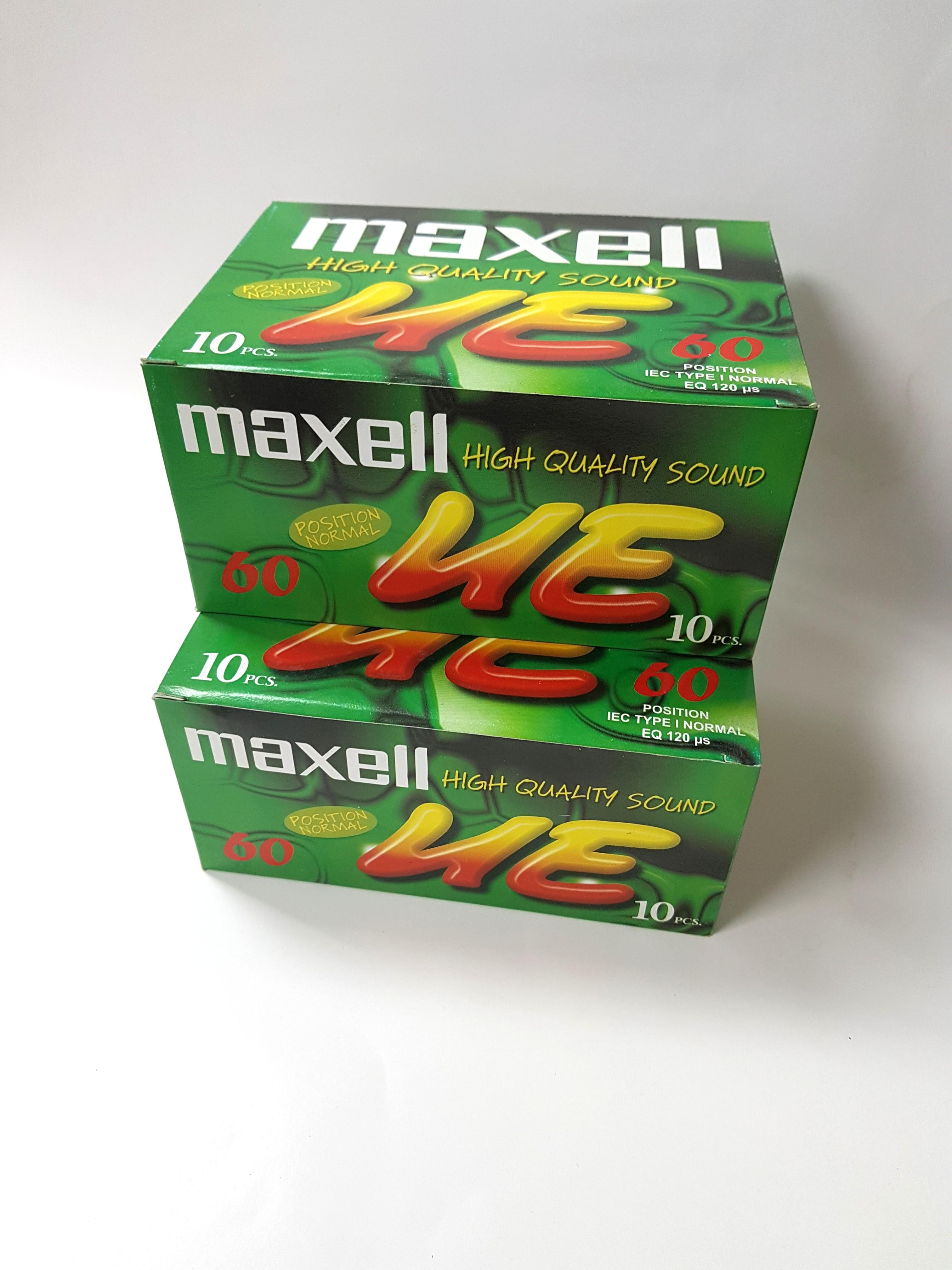 Maxell Cassette Tape, Audio, Portable Music Players on Carousell
