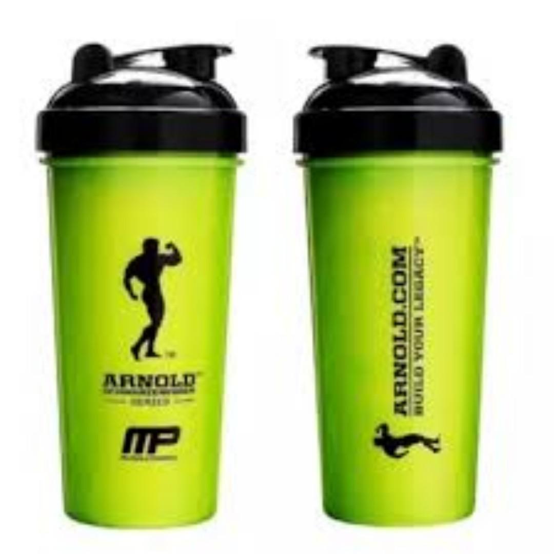 MP MusclePharm Arnold Schwarzenegger Shaker Bottle (700 ml), Sports ...