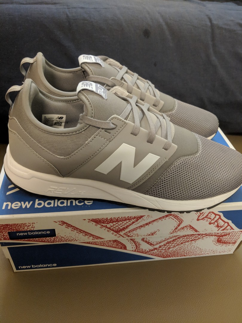 New Balance 247 Classic Grey White, Men's Fashion, Footwear, Sneakers on Carousell