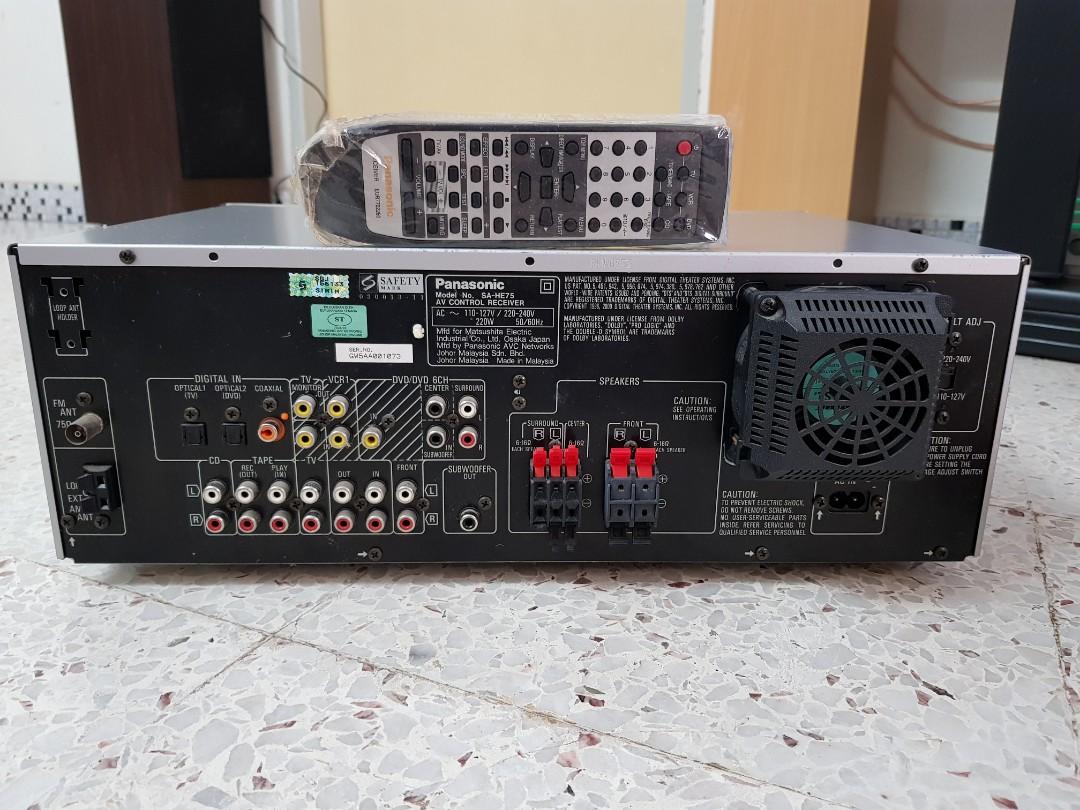 Panasonic Av Input at Carlo Simmons blog