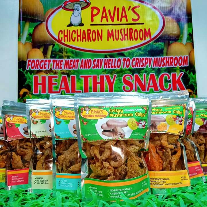 Pavia's Crispy Mushroom Chicharon, Food & Drinks, Packaged & Instant ...