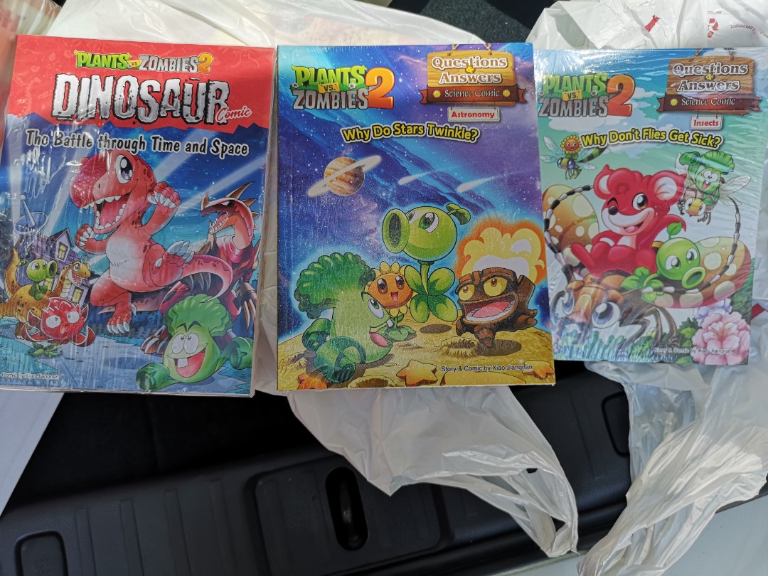 Plants Vs zombies science comic books, Hobbies & Toys, Books ...