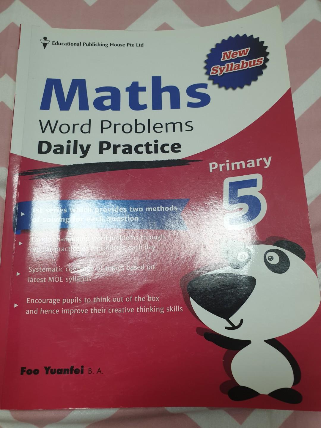 PRIMARY 5 MATH WORD PROBLEM, Hobbies & Toys, Books & Magazines ...
