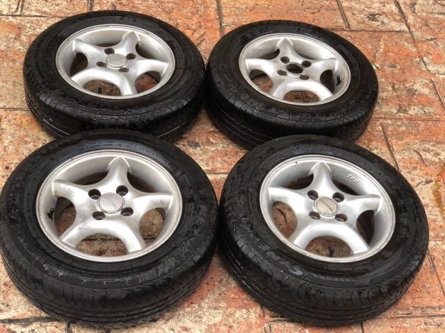 Rim wira satria 13 inci, Auto Accessories on Carousell
