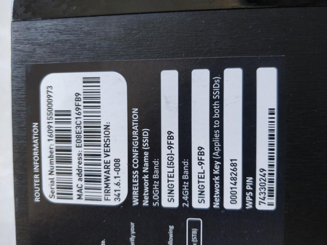 Singtel Aztech Router, Electronics, Computer Parts & Accessories on ...