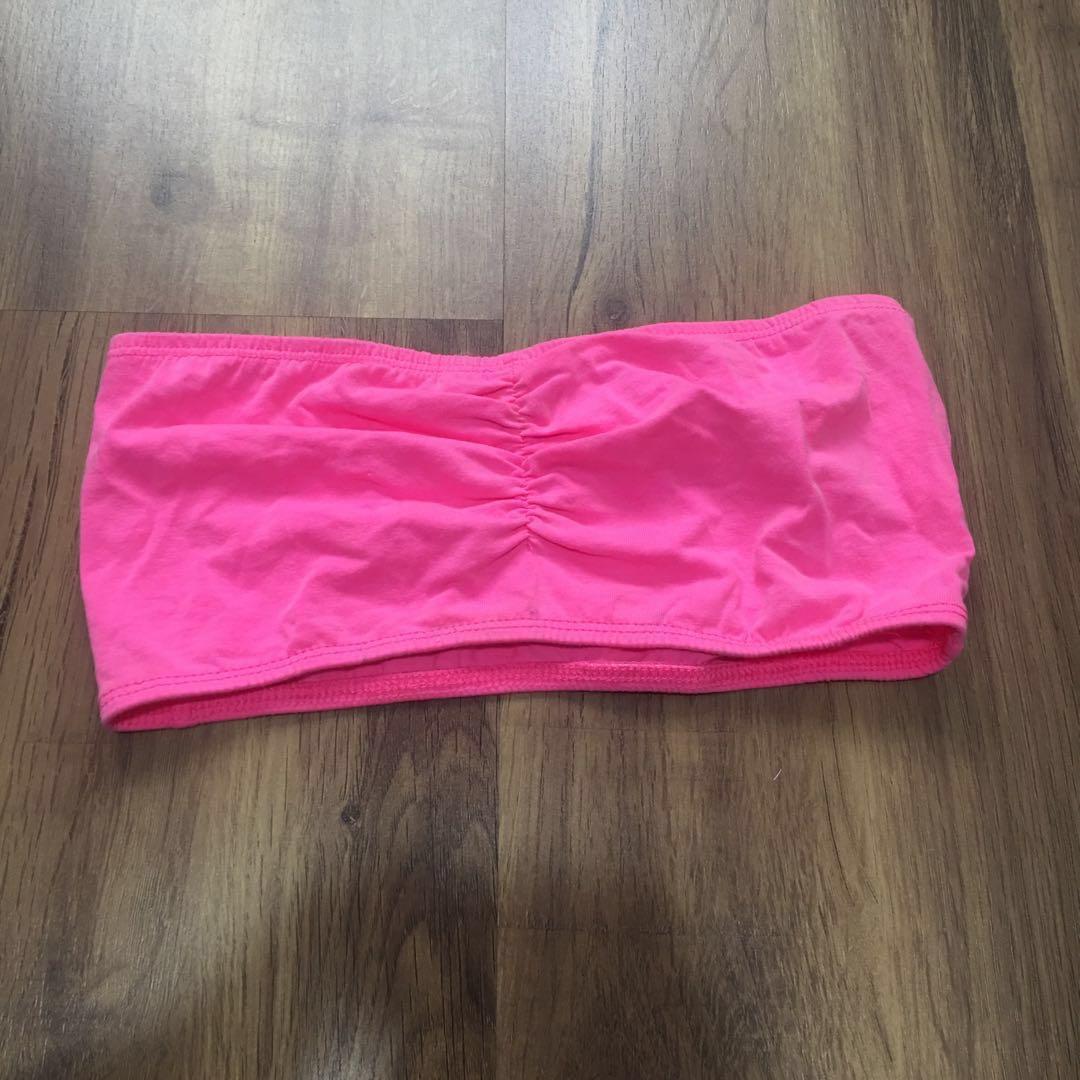 Terranova Neon Pink Tube, Women's Fashion, Tops, Others Tops on Carousell