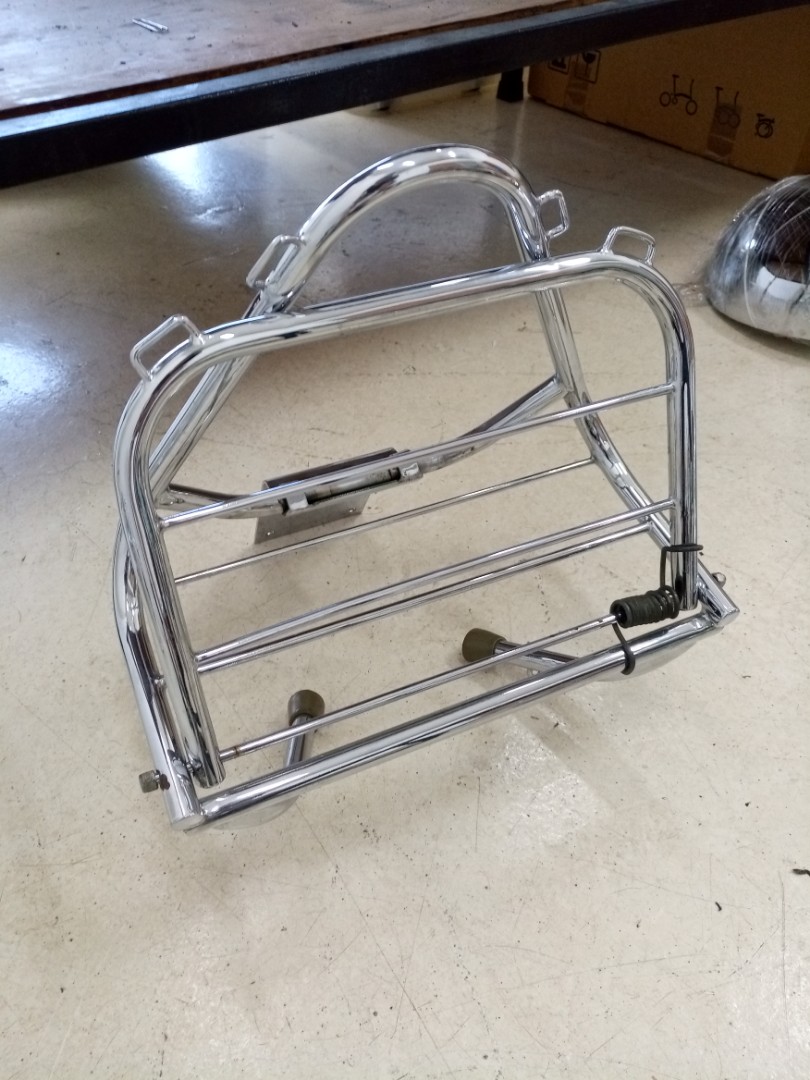 Vespa Rare rear carrier Ardor original, Motorcycles, Motorcycle ...