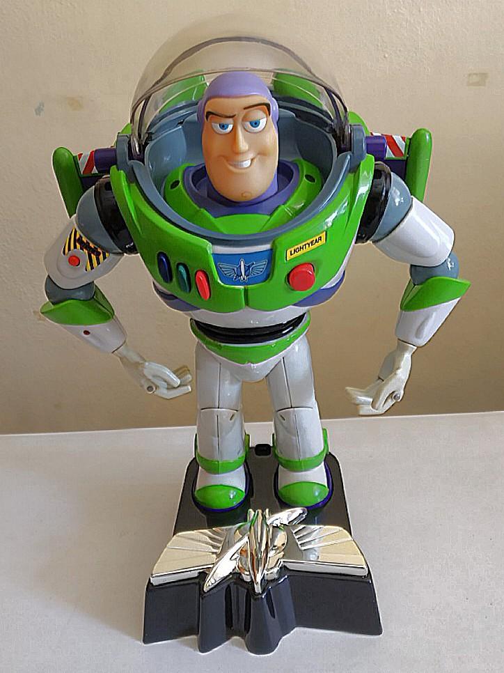 Vintage Ultimate Talking Buzz Lightyear Room Guard Collectors Toy Story ...