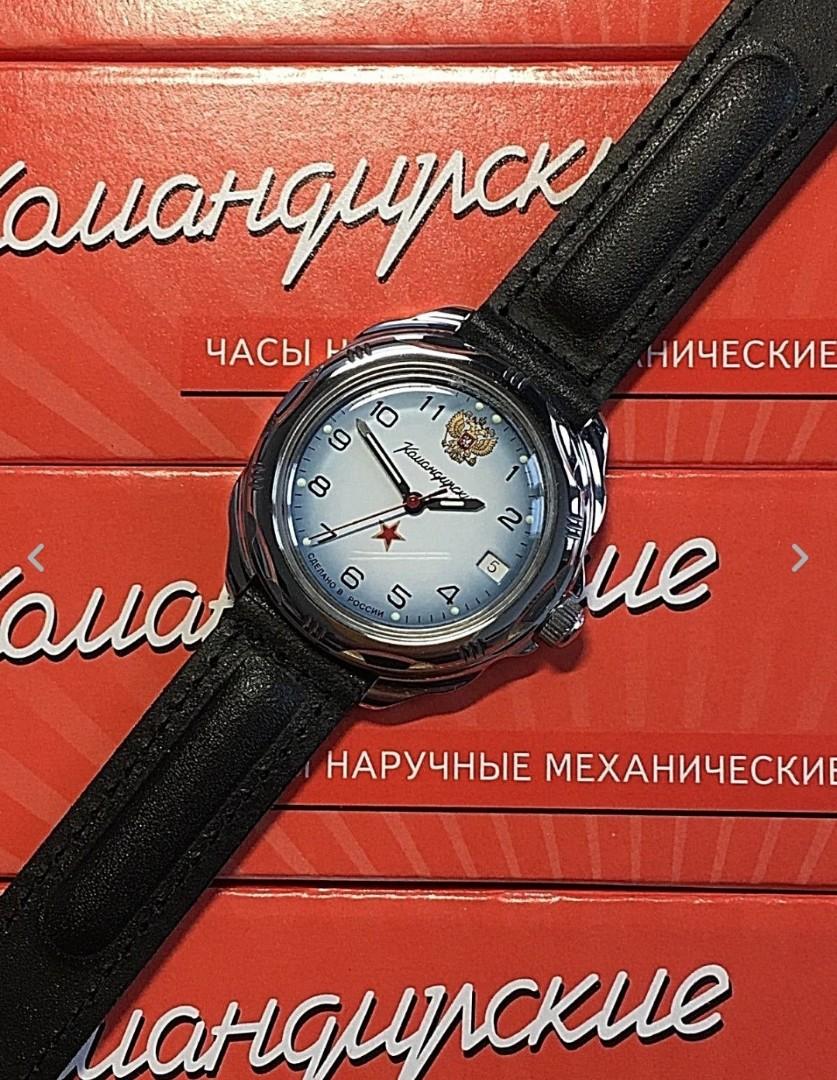Vostok Komandirskie Mechanical Russian Military Watch, Men's Fashion ...